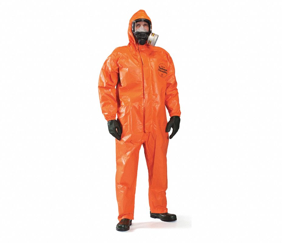 TYCHEM Overol Desechable Nomex® Naranja Talla XG - Overoles Protectores ...