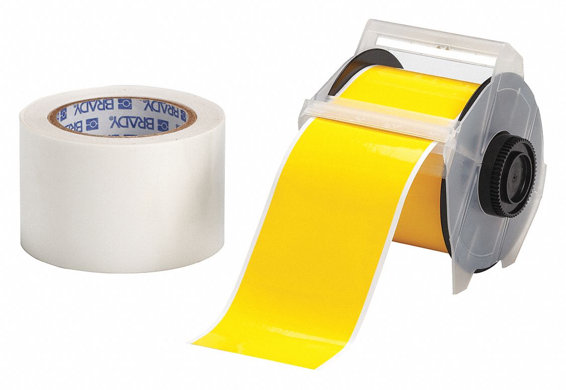 3 in x 100 ft, Polyester, Continuous Label Roll - 12A017|142163 - Grainger