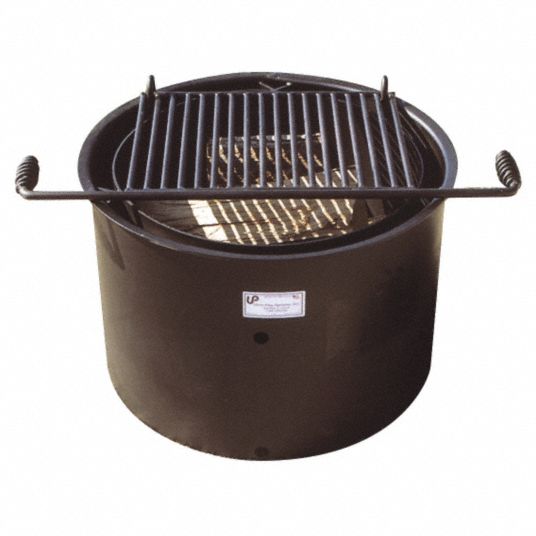 Charcoal, 1 Burners, ADA Fire Ring - 12A243|600H - Grainger