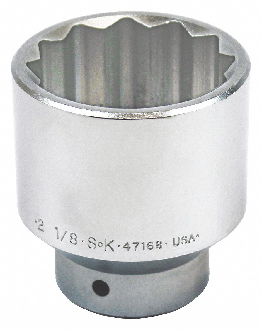 Sk Professional Tools 3 4 In Drive Size 2 1 8 In Socket Size Socket 12a496 47168 Grainger