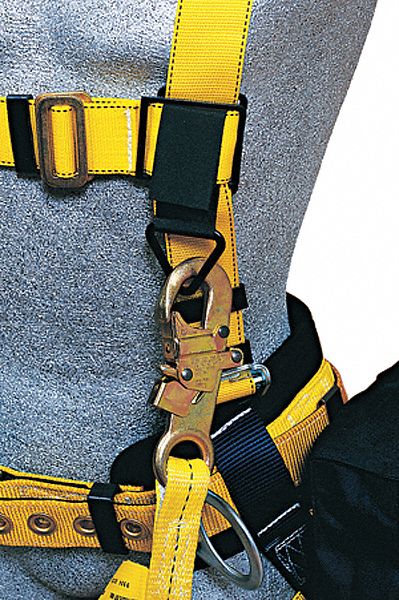 3M DBI-SALA Lanyard Keeper, 5 3/8 in Length, Plastic/Hook-and-Loop ...