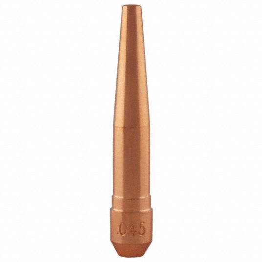 BERNARD Tapered Contact Tip: Centerfire, 0.045 in - 12A756|TT-045 ...