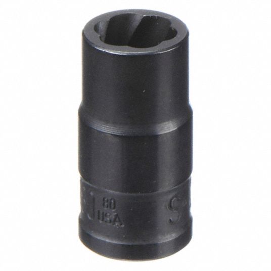 SK PROFESSIONAL TOOLS, 1/4 in Drive Size, 5/16 in Socket Size, Bolt ...