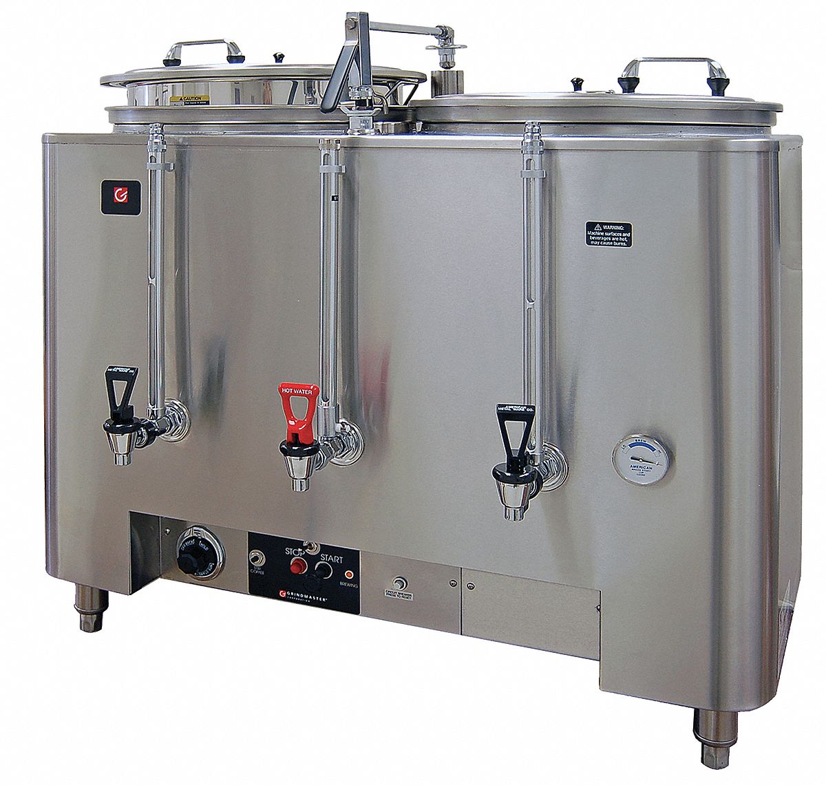 GRINDMASTER-CECILWARE CORP., Stainless Steel, 25 Paper Filters, Coffee ...