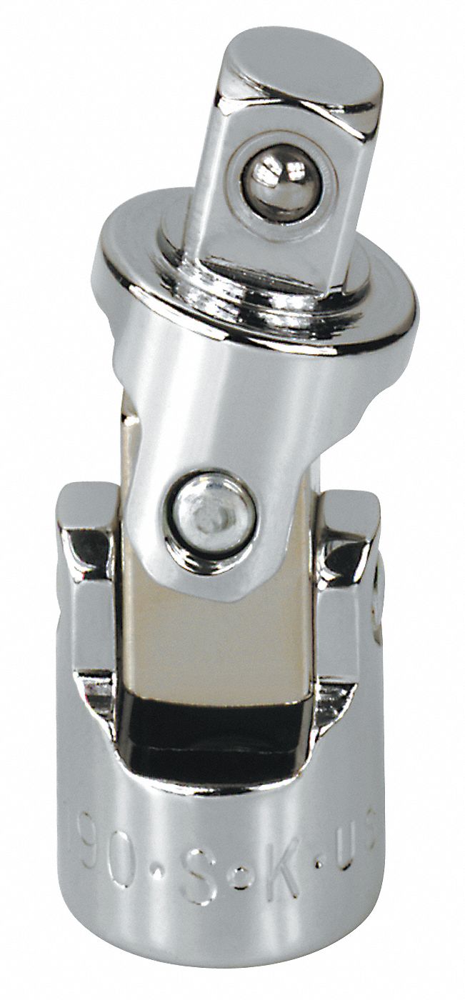 Socket Adapter, Overall Length 15/16 in, Drive Size 1/2 in x 3/4 in ...