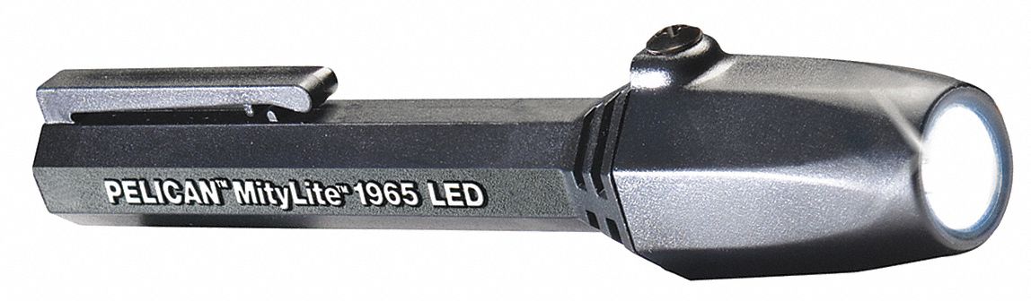 LED Handheld Flashlight, Plastic, Maximum Lumens Output: 87, Black, 5. ...