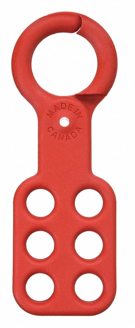 ZING, Std Hasp, 1 in Opening Size, Lockout Hasp - 12E740|7108 - Grainger