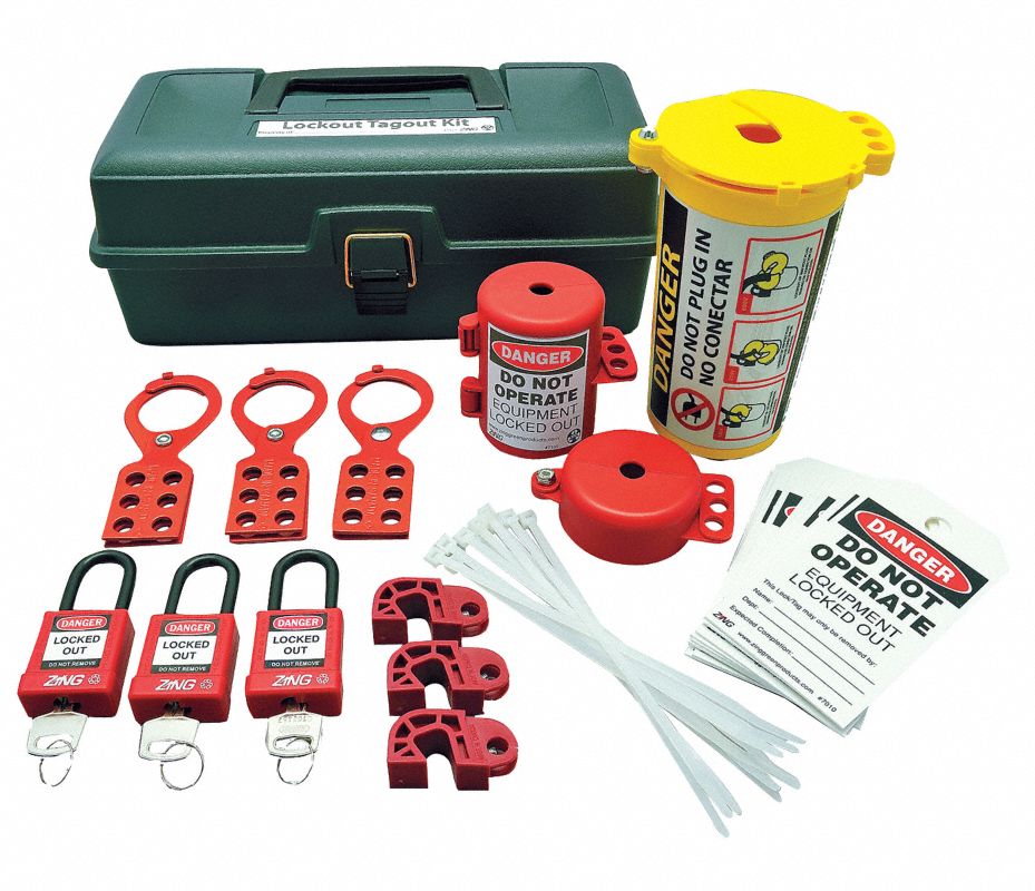 ZING Juego Portátil de Dispositivos de Bloqueo Gris para Bloqueo Eléctrico - Kits de Bloqueo de ...