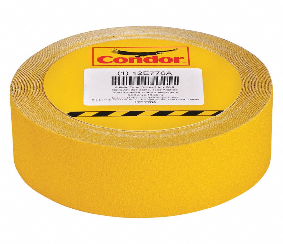 CONDOR Cinta Antiderrapante Amarillo Sólido - Cintas Antideslizantes ...