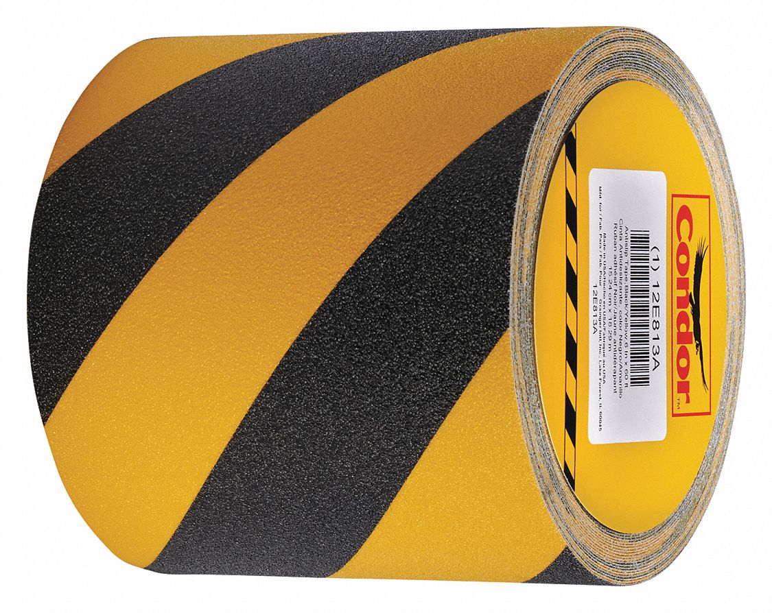 Yellow Coarse Traction Tape 2x60ft tillescenter Occupational Health ...