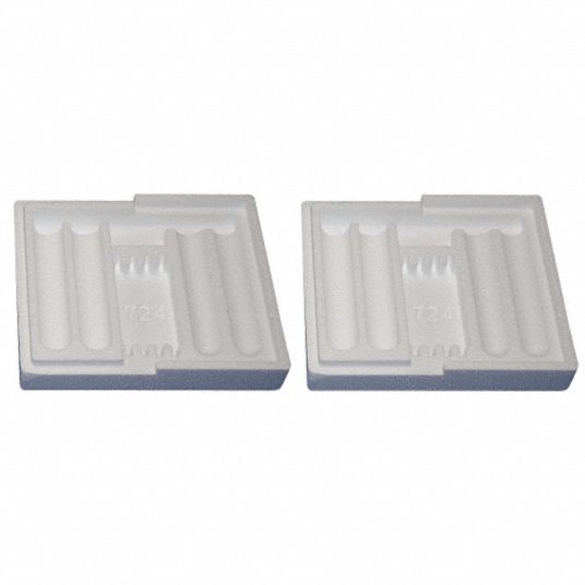 Test Tube Lab Mailer, Holds (4) Tubes or (8) Slides, PK 26 - Grainger
