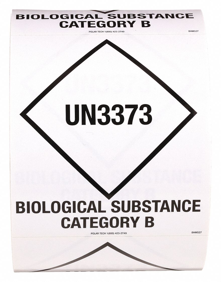 White, 4 in Ht, Label - 12F293|BHM527 - Grainger