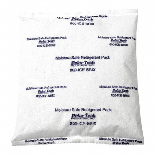 POLAR TECH, Moisture Safe Cold Pack, 12 oz Wt, Cold Pack - 12F368|TP 12 ...