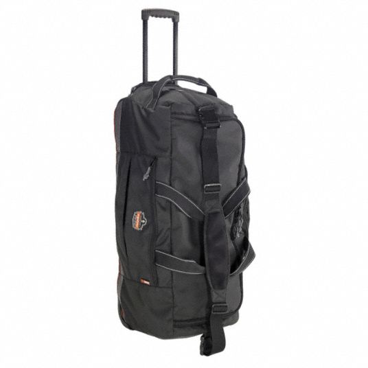 ERGODYNE, Black, Zipper, Duffel Bag - 12F757|GB5120 - Grainger
