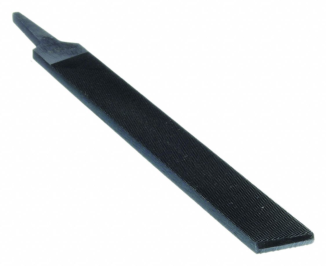 Rectangular, Bastard Cut, Hand File - 12F825|12F825 - Grainger