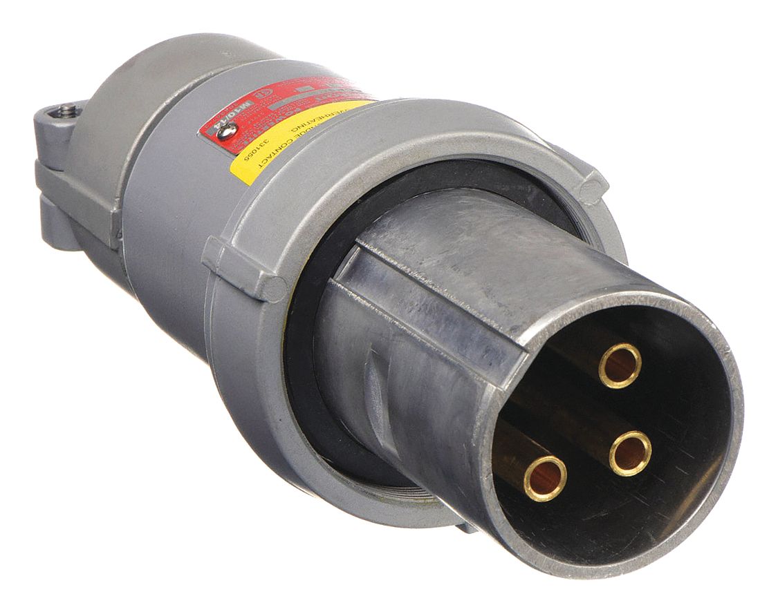 100 A, 600V AC, Plug - 12G127|ACP1034CD - Grainger