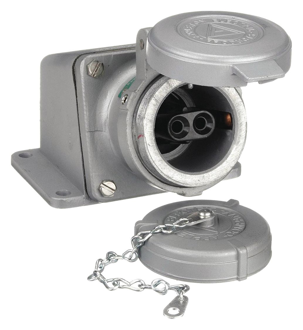 30 A, 120/240/480/600V AC, Receptacle - 12G134|ADRE3022-50 - Grainger