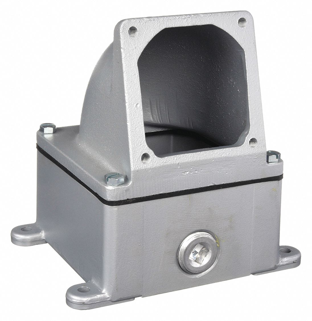 Back Box, Feed Though, 60/100/150 Amps, 8 1/2 in Length, 7 3/4 in Width ...