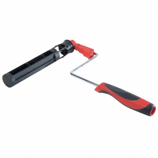 SHUR-LINE Paint Roller Frame: Std, 9 in, Easy Release Cage Roller Frame ...