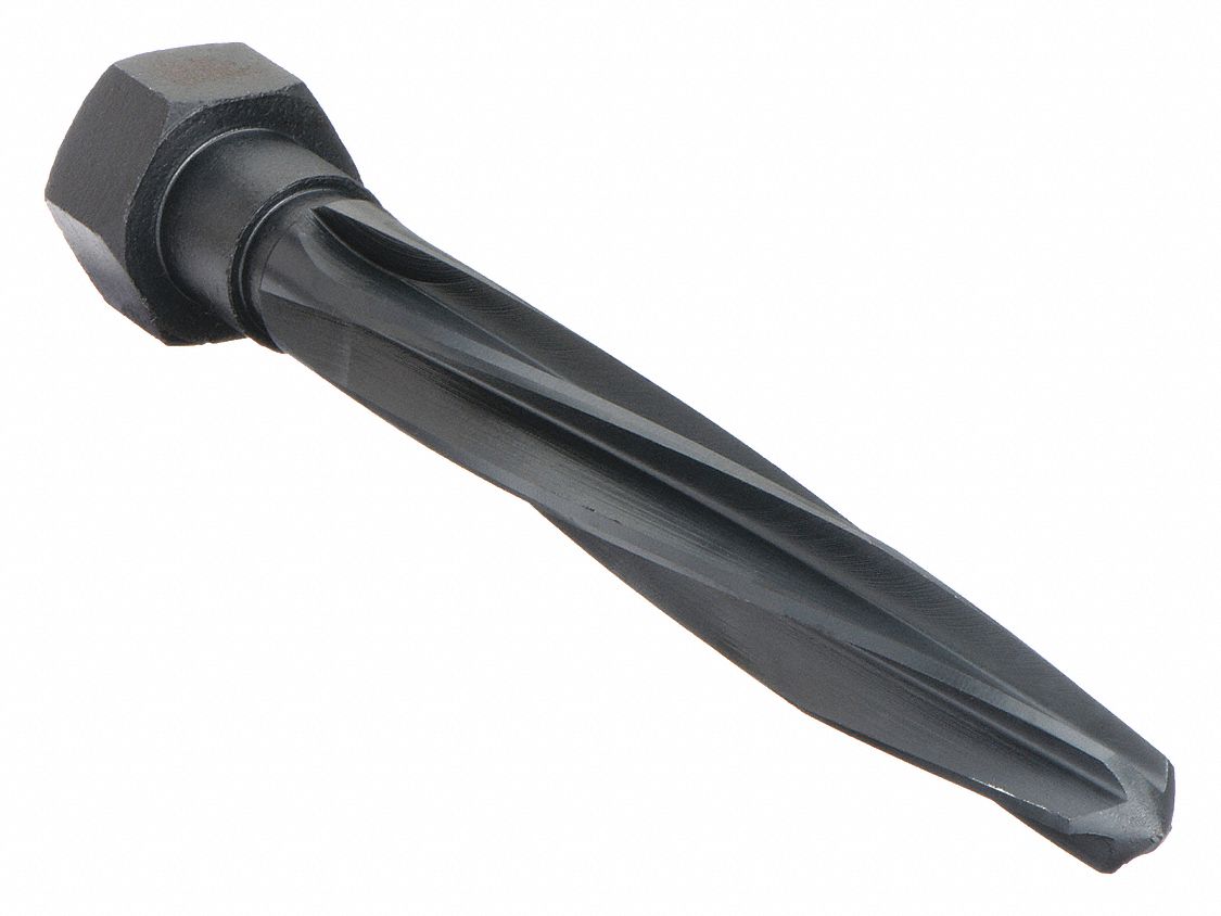 High Speed Steel, Black Oxide, Bridge Reamer - 12G367|12G367 - Grainger