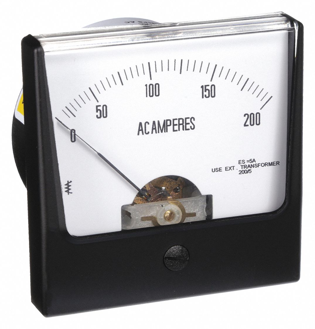 AC Current, 0 A – 200 A, Analog Panel Meter - 12G397|12G397 - Grainger