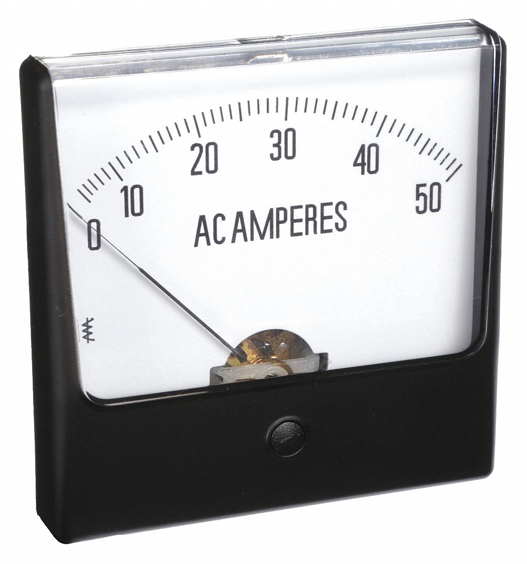 DC Volt, 0 V DC – 150 V DC, Analog Panel Meter - 12G444|12G444 - Grainger