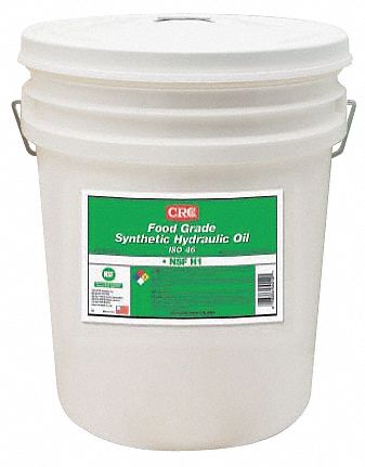 Synthetic Hydraulic Oil, 5 gal Pail, ISO Viscosity Grade : 46 - Grainger