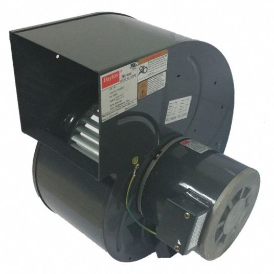 DAYTON OEM Blower, Blower Outlet Shape Rectangular, Blower Wheel ...