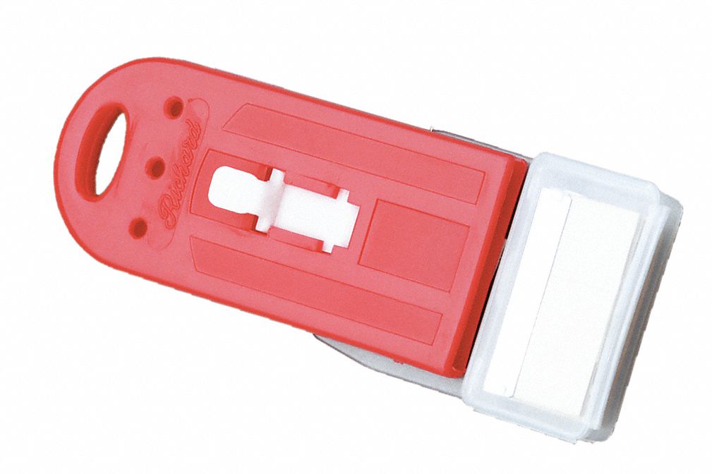 RICHARD RETRACTABLE RAZOR SCRAPER, SINGLE EDGE BLADE, COMMON HANDLE ...