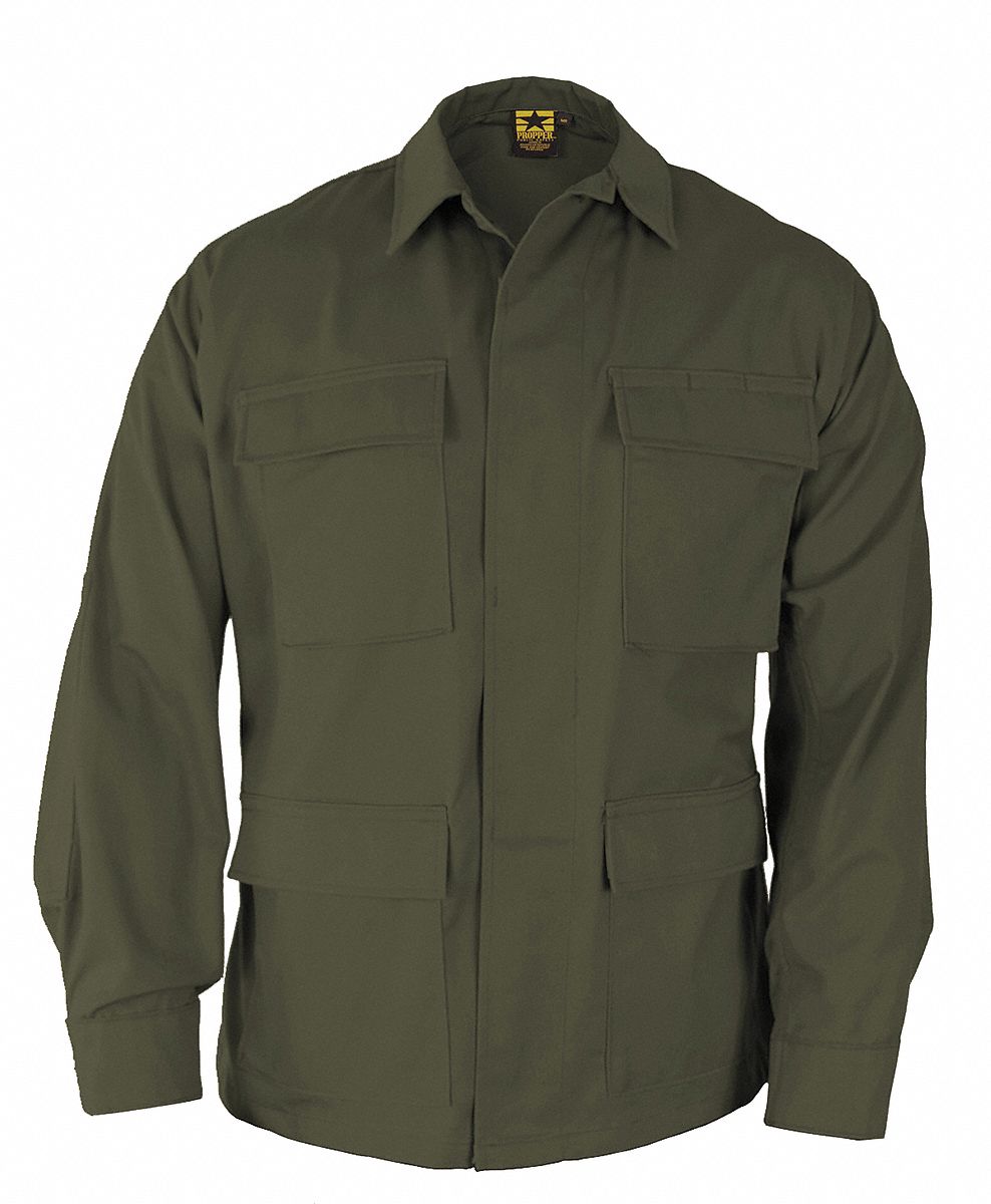 PROPPER, BDU, Collared Work Shirt Shirt, Military Shirt - 12K014 ...