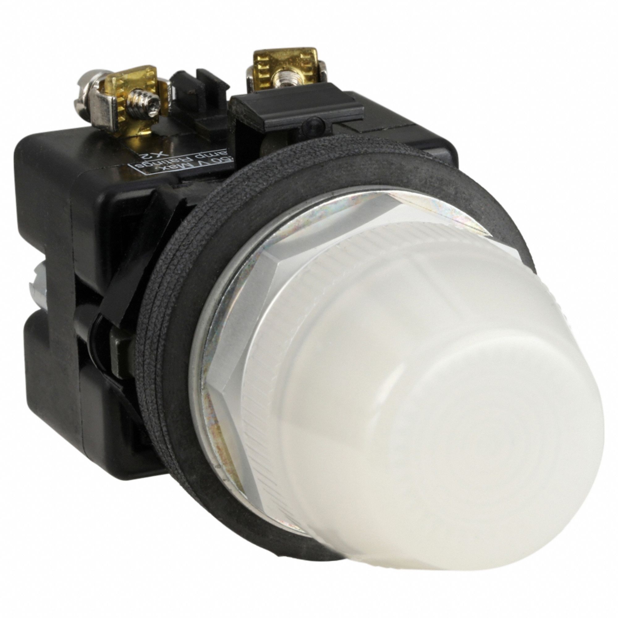 EATON, 30 mm Panel Mounting Size, White, Pilot Light - 12K534|HT8HFWF7 ...