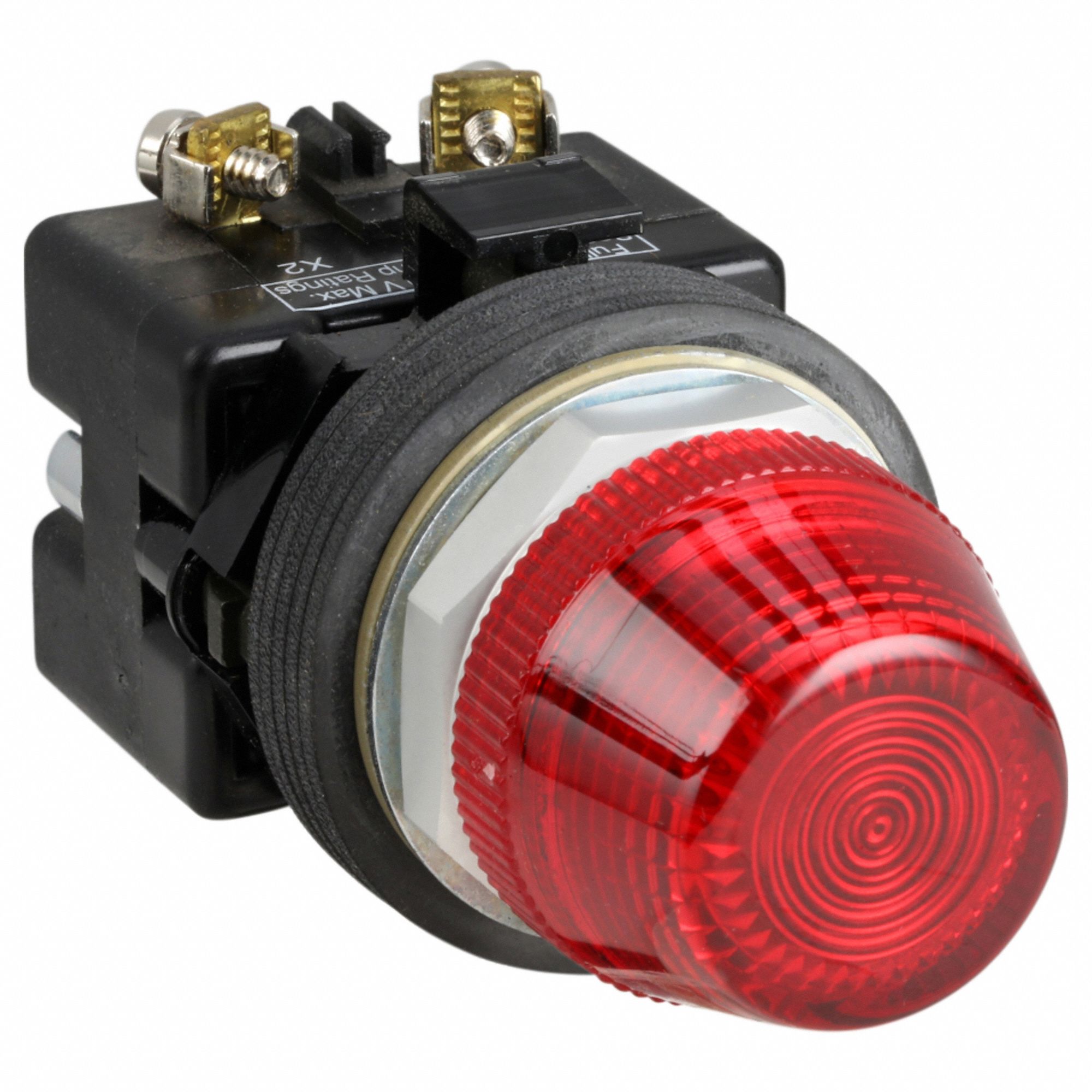 EATON, 30 mm Panel Mounting Size, Red, Pilot Light - 12K537|HT8HFRF3 ...