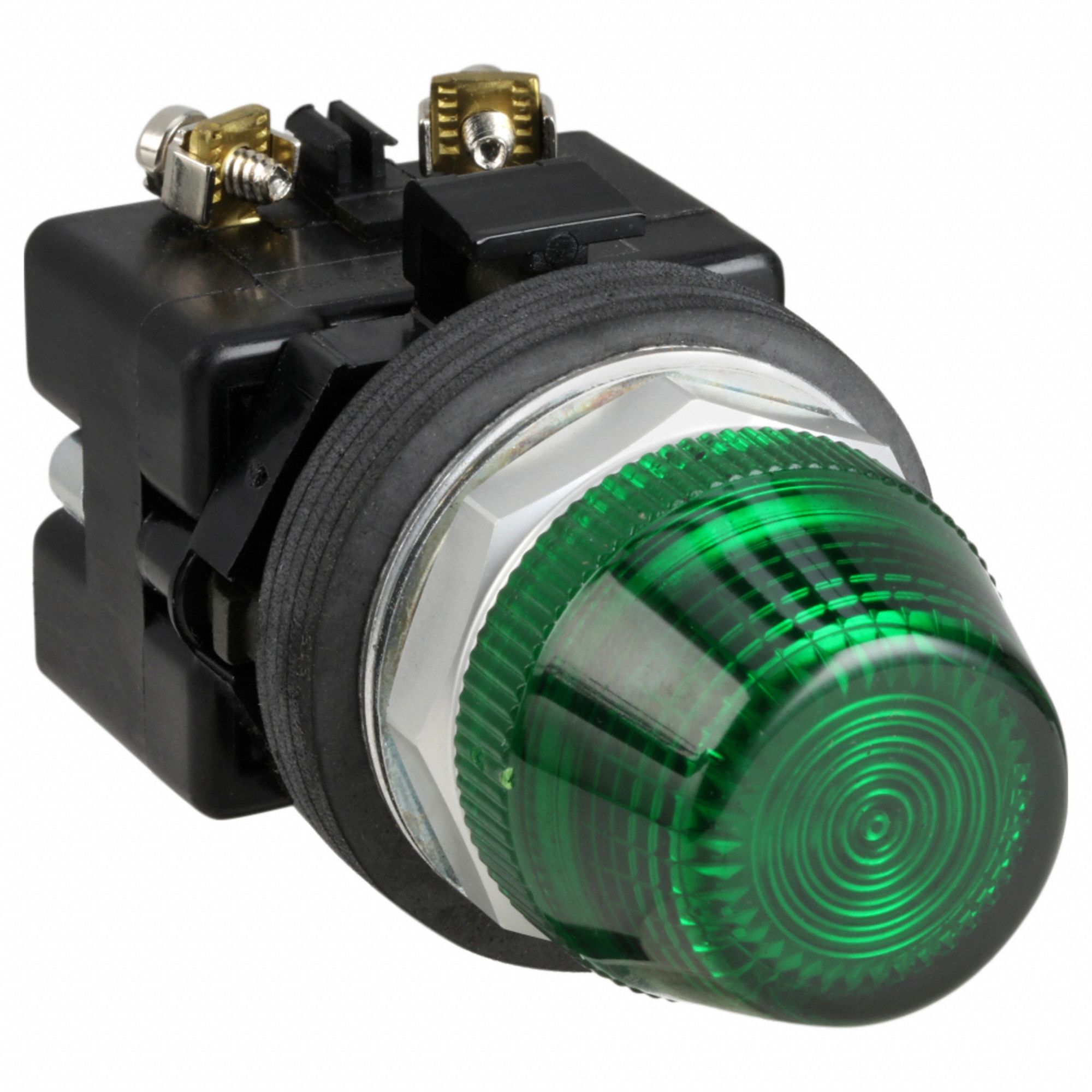 EATON, 30 mm Panel Mounting Size, Green, Pilot Light - 12K546|HT8HBGL1 ...