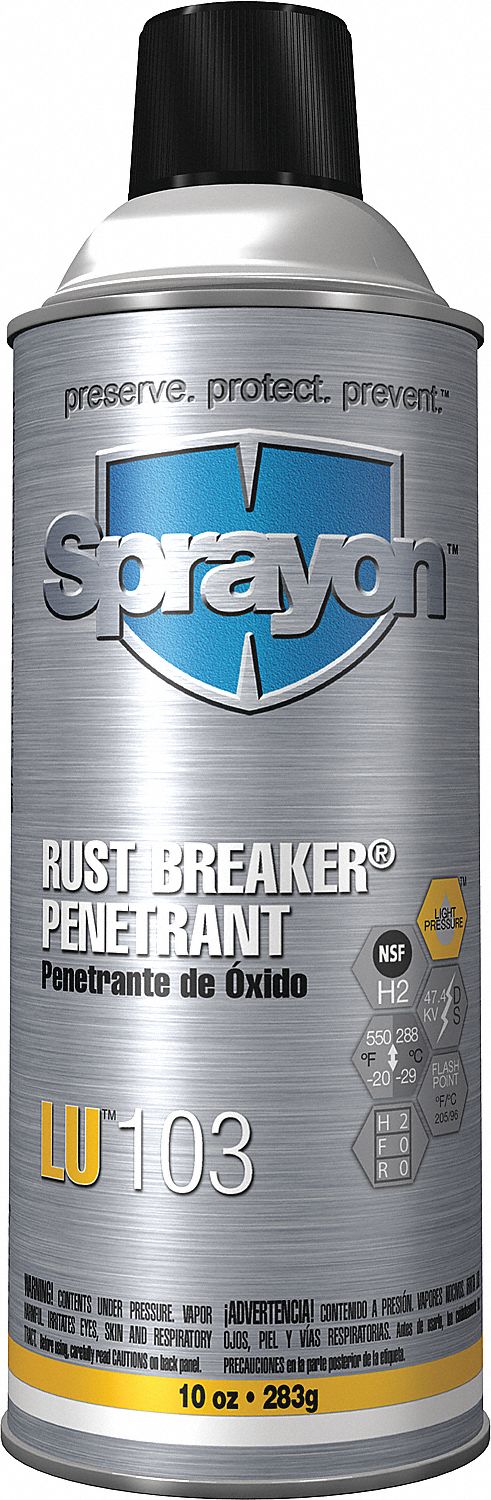 SPRAYON PENETRANT LU103 RUST BREAKER - 29569 - SAYC00103000 | C00103000 ...