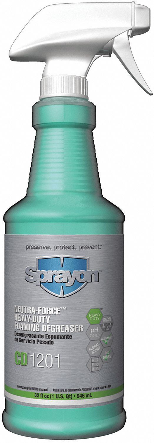 SPRAYON DEGREASER CD1201 NTRA FOCEHD 32OZ - 12848 - SAYC1201T1232 ...