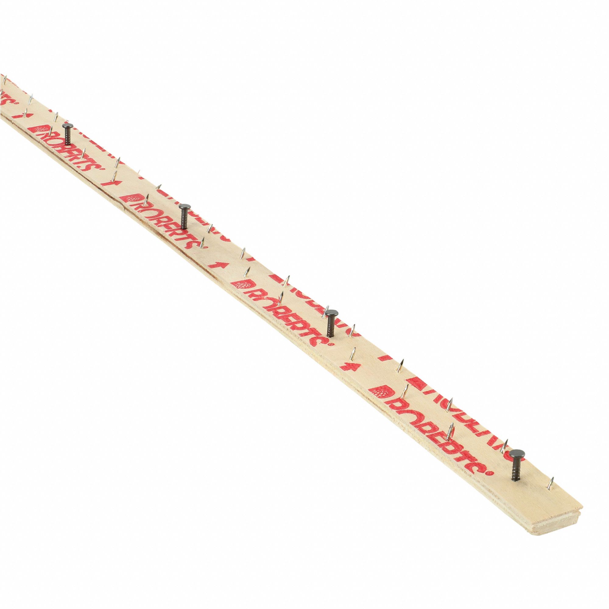 ROBERTS, Wood, 4 ft Overall Lg, Carpet Tack Strip - 12L732|20-5313AC ...