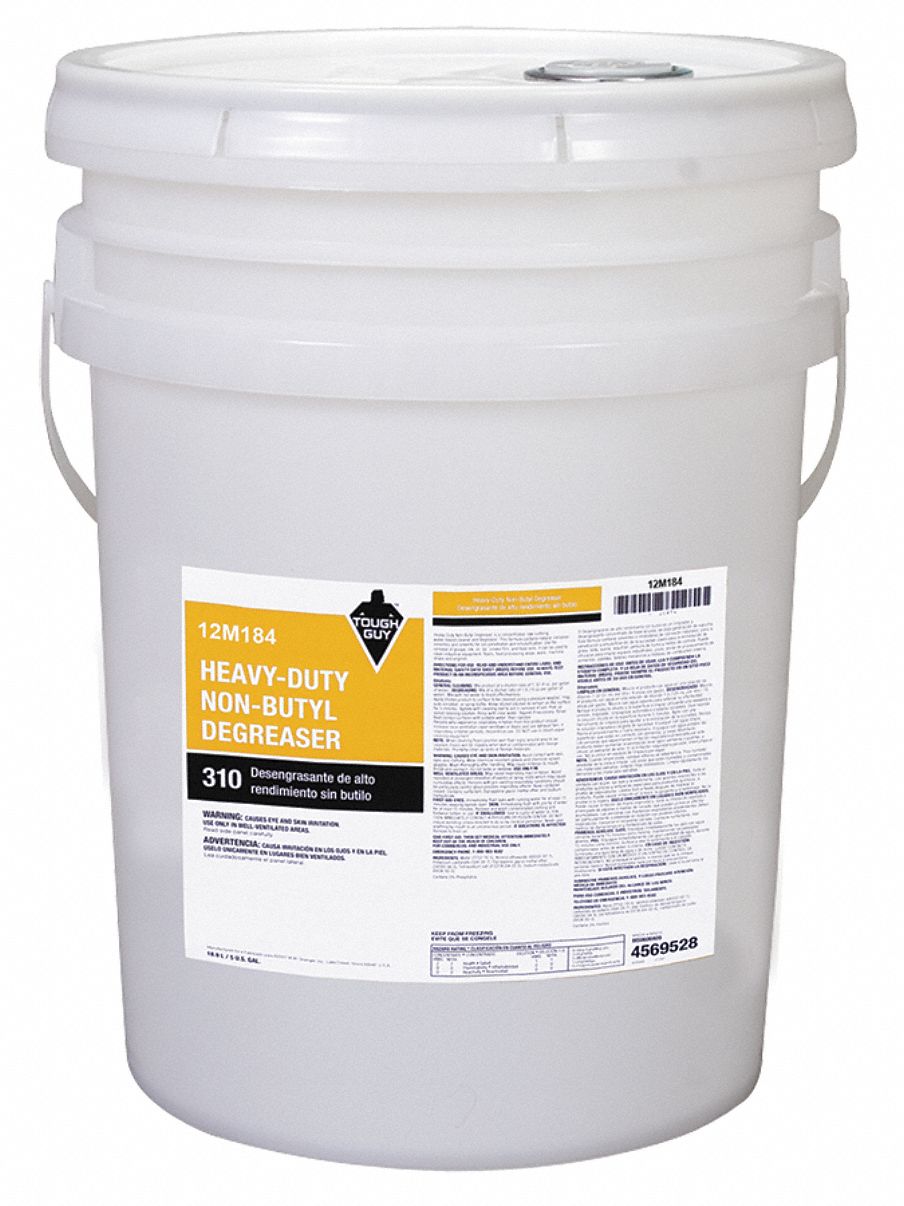 Degreaser, Pail Container Type, 1:8 to 1:32 Recommended Dilution - Grainger