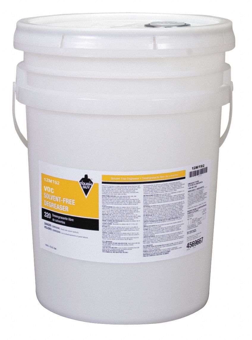 Cleaner Degreaser, Pail Container Type, 1:6 to 1:42 Recommended ...