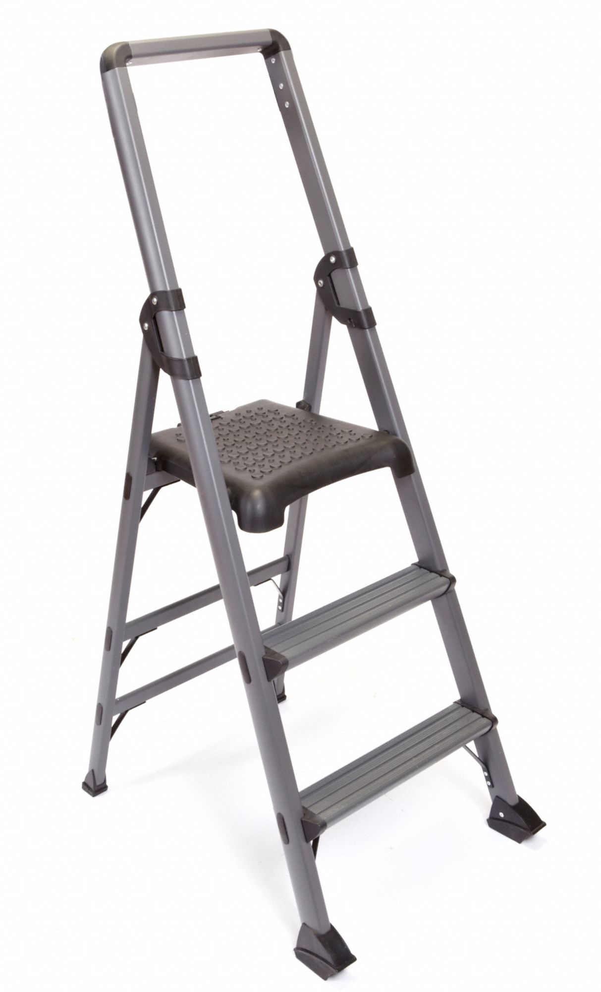 XTEND + CLIMB Aluminum Platform Stepladder, 4 ft 9 in Ladder Height, 2 ...