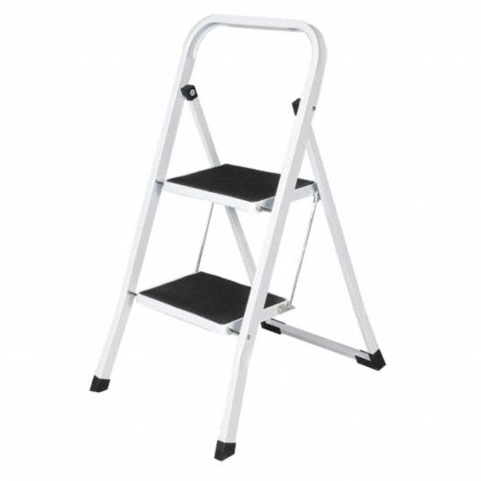 Household Step Stool,32" H,225 lb. - Grainger