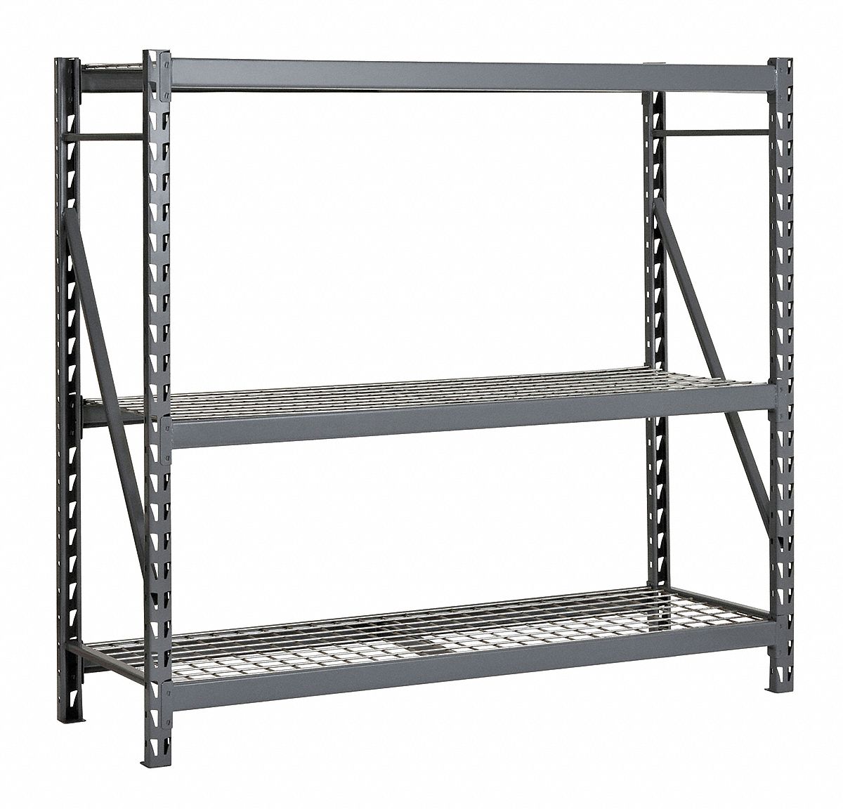 EDSAL, Starter, 48 in x 24 in x 72 in, Bulk Storage Rack - 10Z449 ...