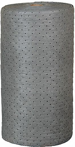 BRADY SPC ABSORBENTS ABSORBENT ROLL, 38 GALLON CAPACITY, 30 X 30 IN ...