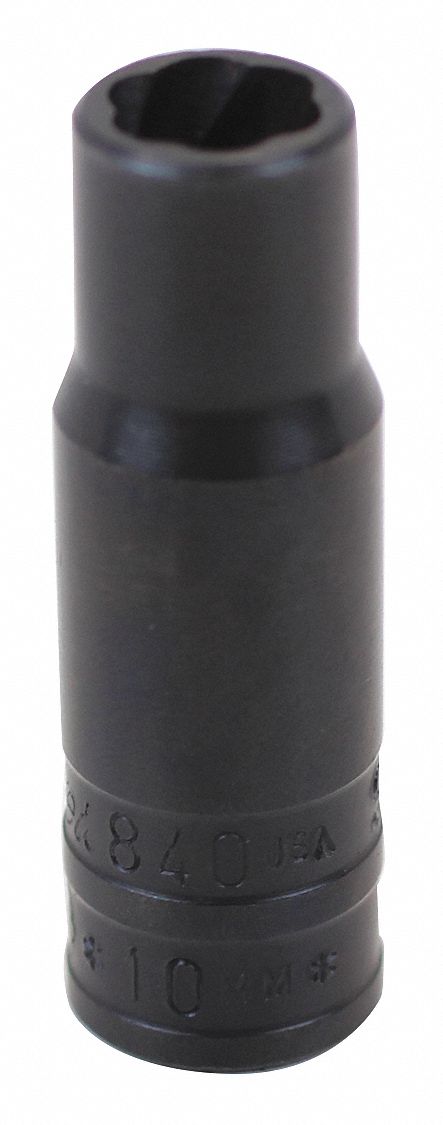 SK PROFESSIONAL TOOLS, 10 mm Socket Size, Bolt Extractor, Bolt ...