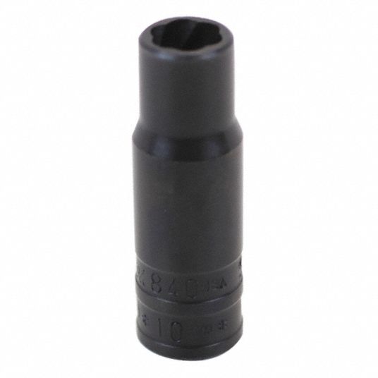 SK PROFESSIONAL TOOLS, 10 mm Socket Size, Bolt Extractor, Bolt ...