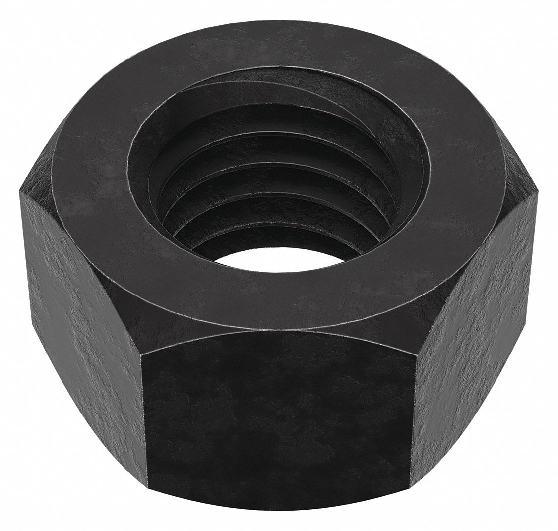 Std Hex, 5/8"-11 Thread, Hex Nut - 12P556|12P556 - Grainger