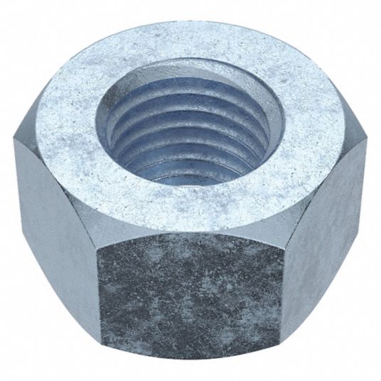 Heavy Hex, 1"-8 Thread, Hex Nut - 12P597|12P597 - Grainger