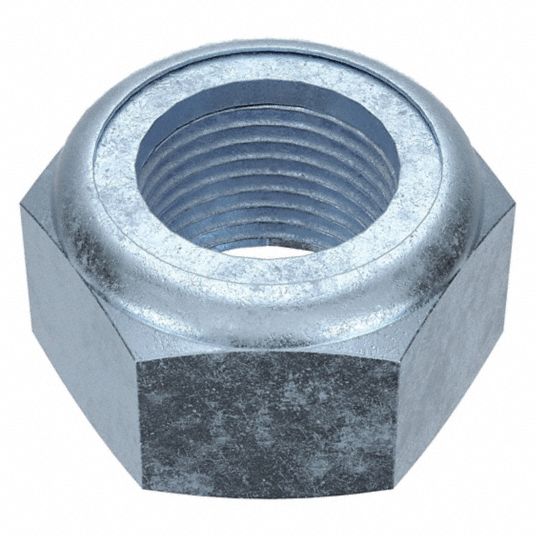 Nylon Insert, 7/8"-14 Thread Size, Lock Nut - 12P615|12P615 - Grainger
