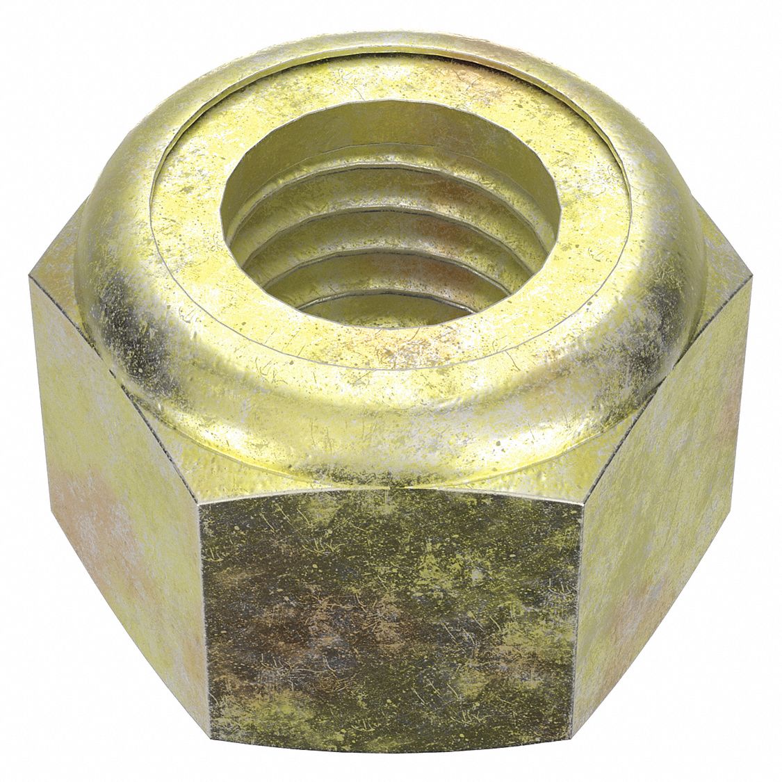 Nylon Insert, Std Hex, Lock Nut - 12P641|U12450.056.0001 - Grainger