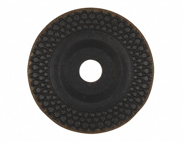 TYROLIT GRINDING WHEEL, TYPE 29, 24 GRIT, 12,230 RPM, GRADE Q, 5 IN, 7/ ...