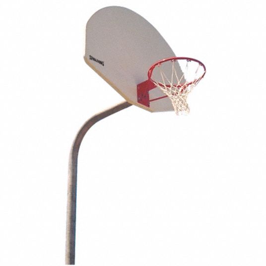 54 in x 39 in Steel Fixed Gooseneck Pole System - Grainger